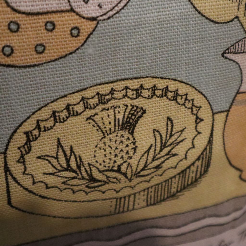 Pat Albeck Linen Tea Towel - Cosy Dresser Design – Bramble & Fox®